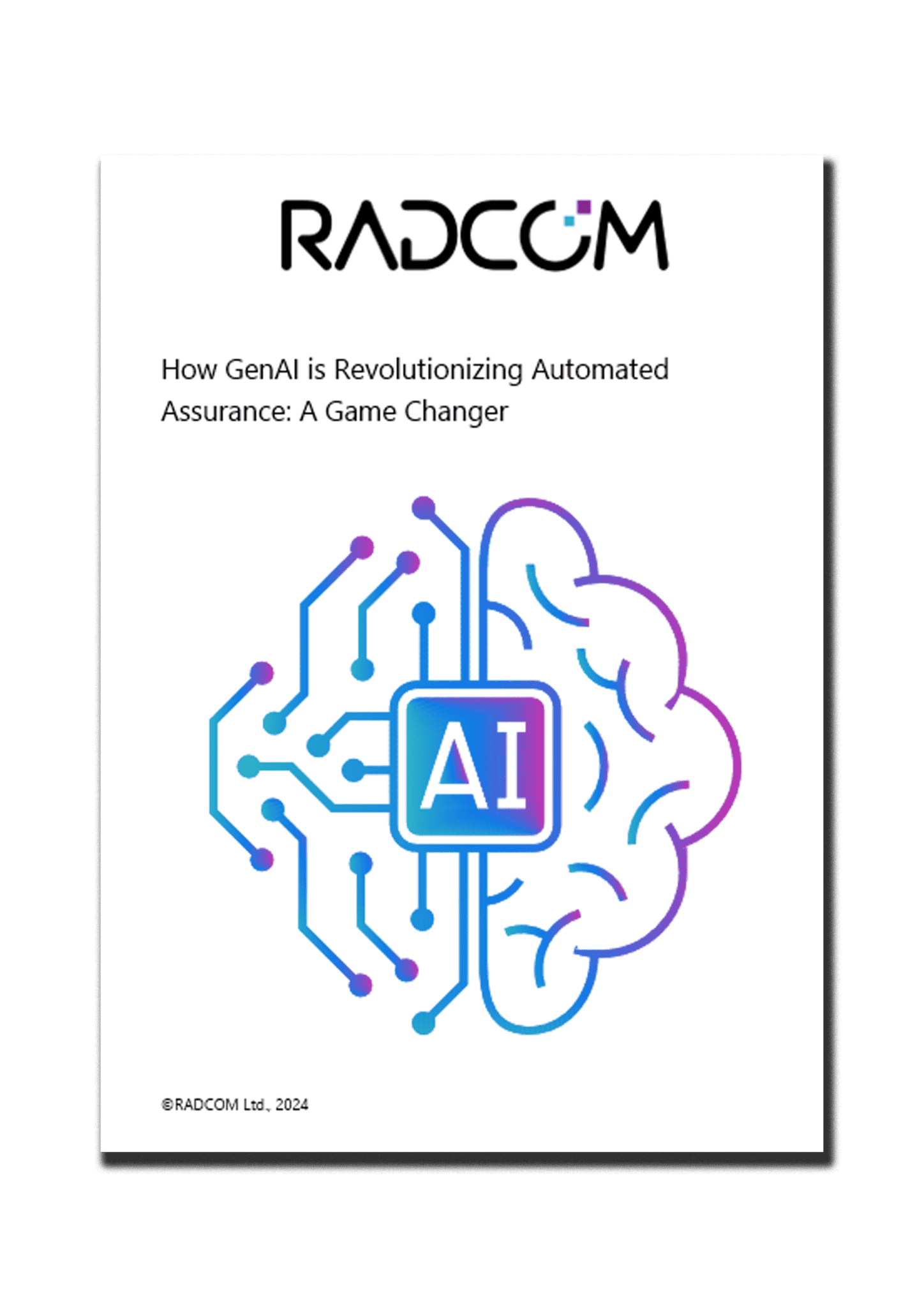 How GenAI is Revolutionizing Automated Assurance: A Game Changer | RADCOM