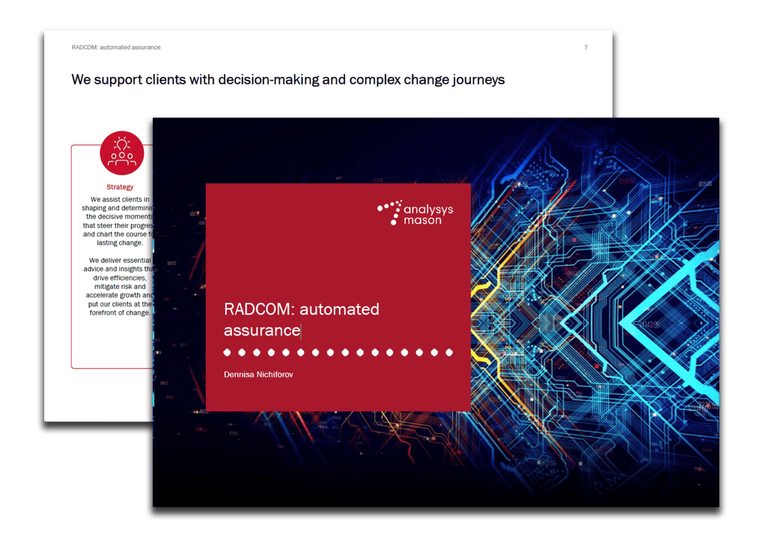 Analysys Mason Company Overview | RADCOM